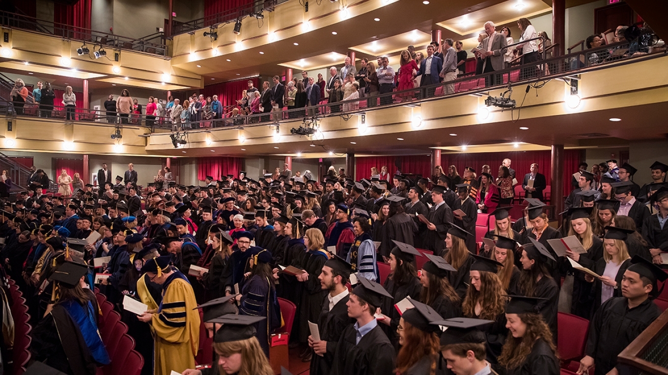 Spring Convocation a Boisterous Celebration of Student and Faculty ...