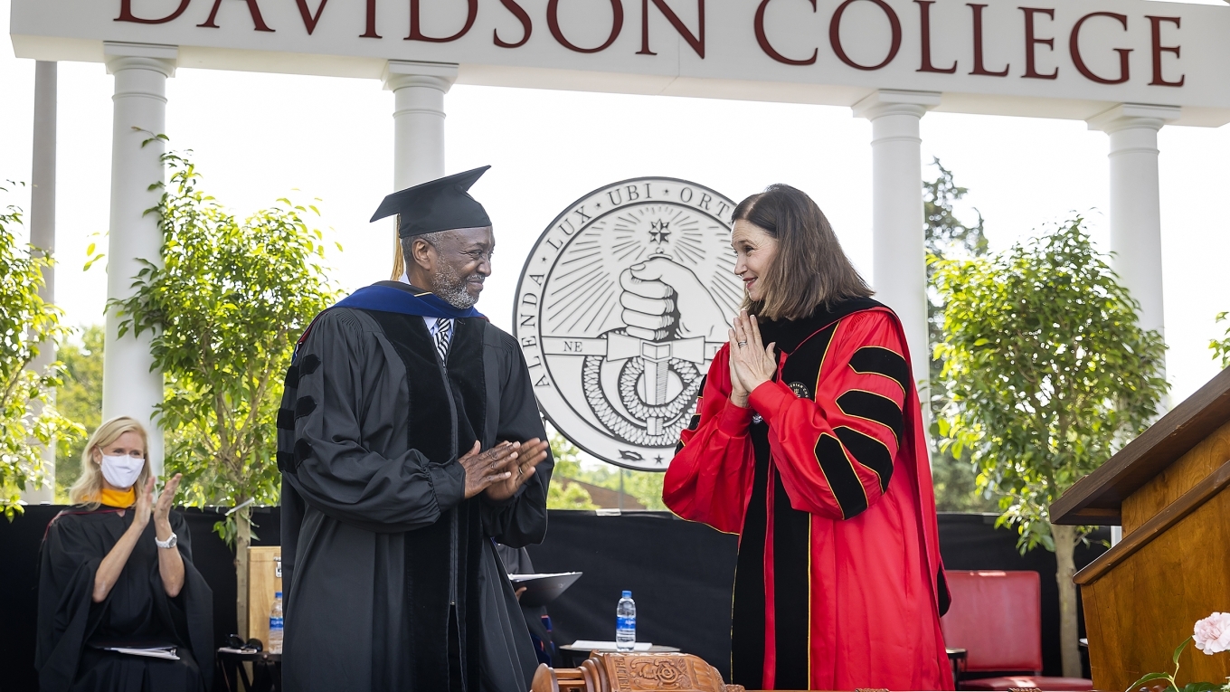 A Son Comes Full Circle With Commencement Honor | Davidson