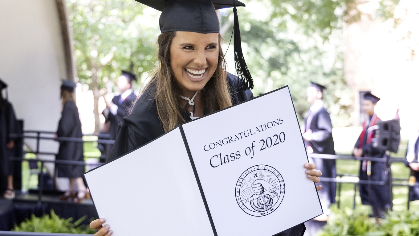 It’s Official: Class of 2020 Celebrates Commencement | Davidson