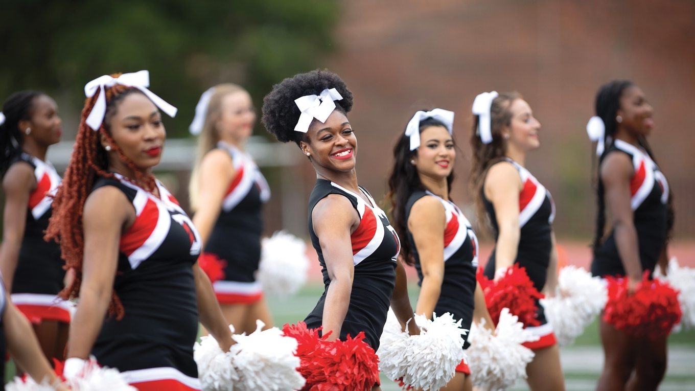 Team Spirit: Cheer Program Reaches New Heights | Davidson