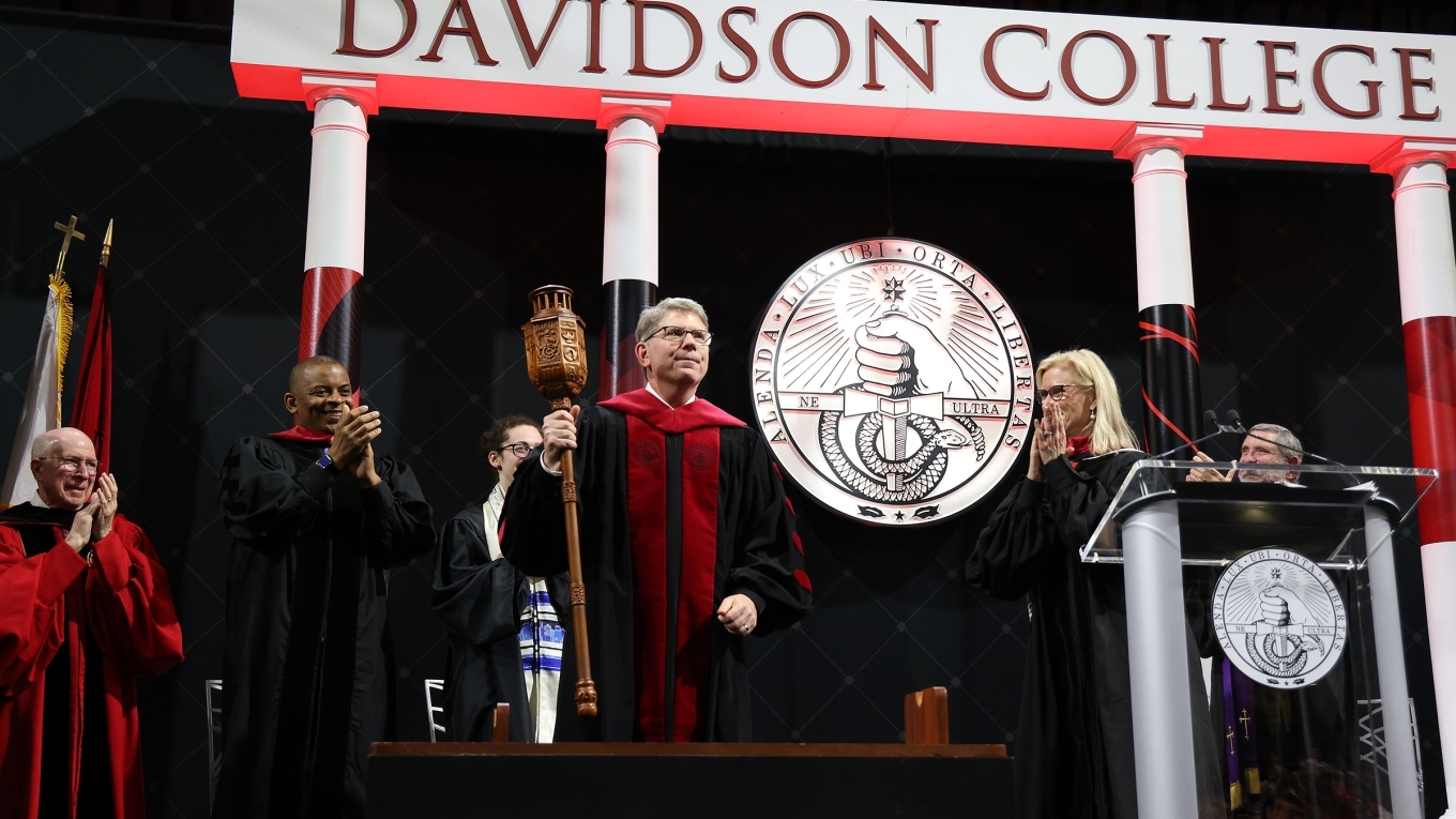 An Enduring Purpose, a Hopeful Future: Davidson College Inaugurates ...